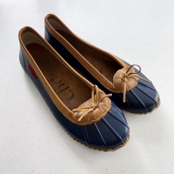 chooka | Shoes | Chooka Navy Blue Duck Skimmer Rain Shoes Boots | Poshmark
